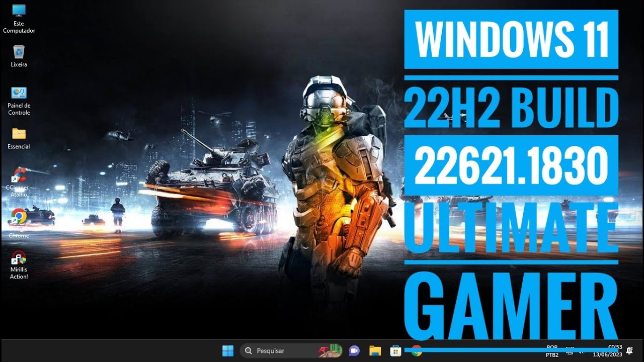 WINDOWS 11 22H2 ULTIMATE GAMER - YouTube