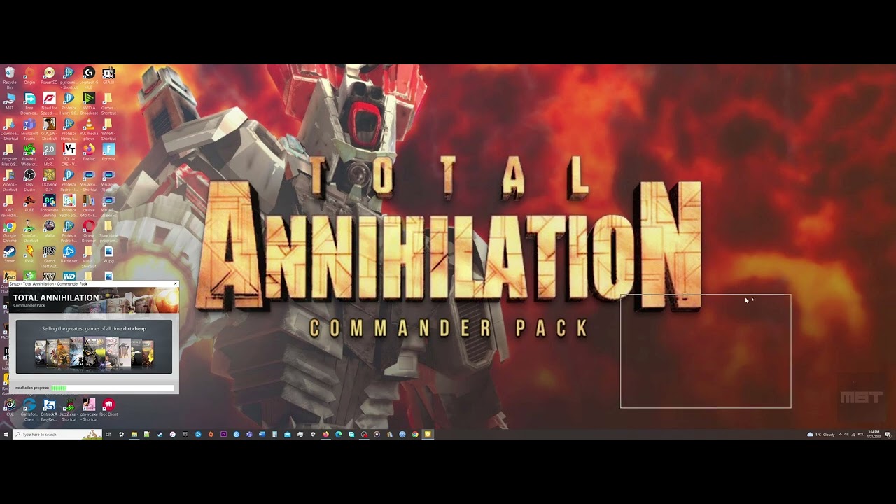 [ULTRAWIDE] Total Annihilation Commander Pack (How to GOG Setup ...