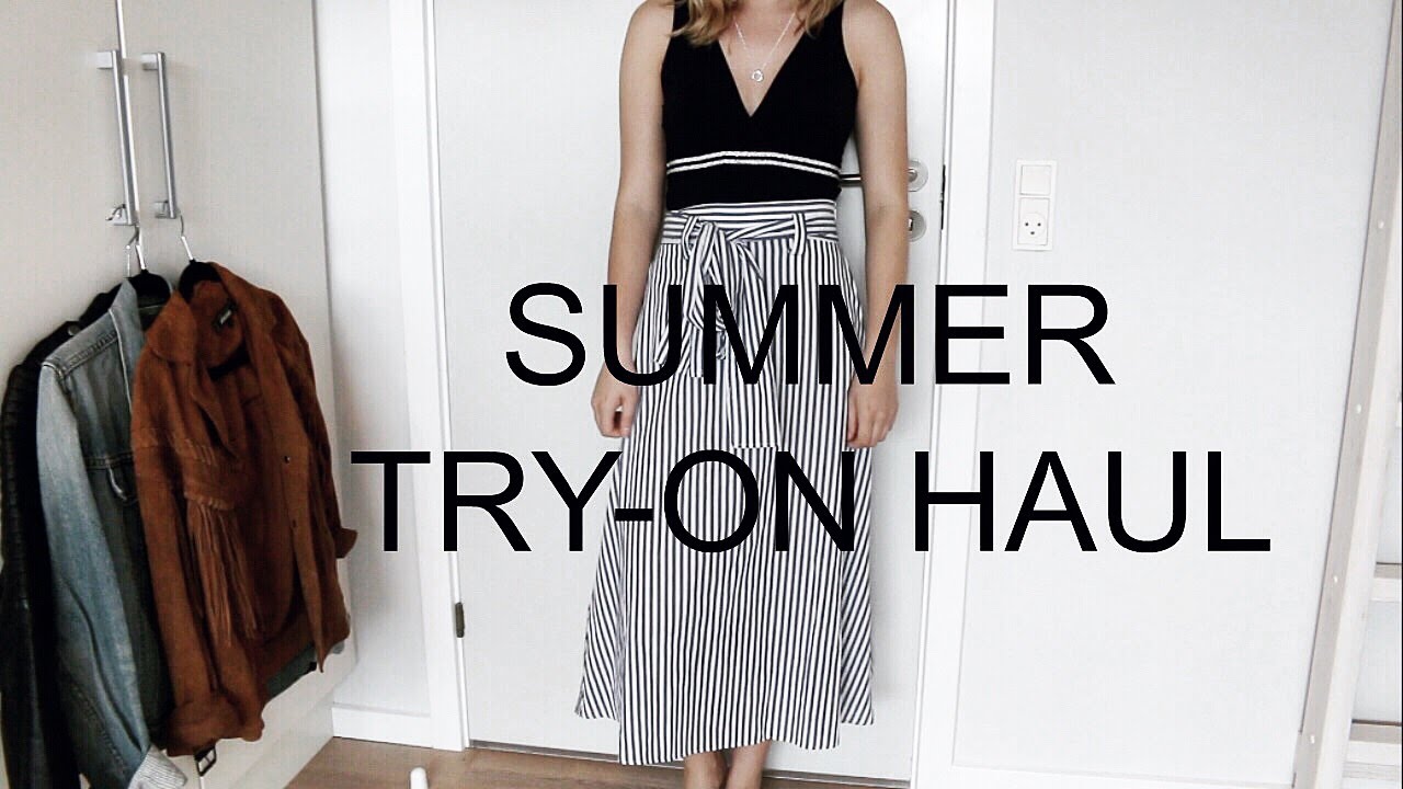 Summer Try - On Haul 2016 | SaraEmillie - YouTube
