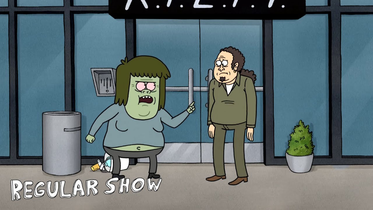 Regular Show - Donny G Throws Muscle Man's Tape Away | K.I.L.I.T. - YouTube