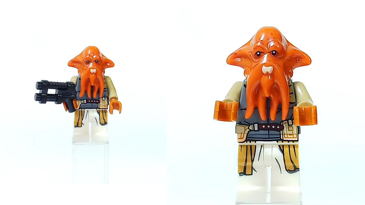 🔥🔥🔥LEGO Star Wars Quarren Minifigure SW1195 👉 LEGO2ND - YouTube