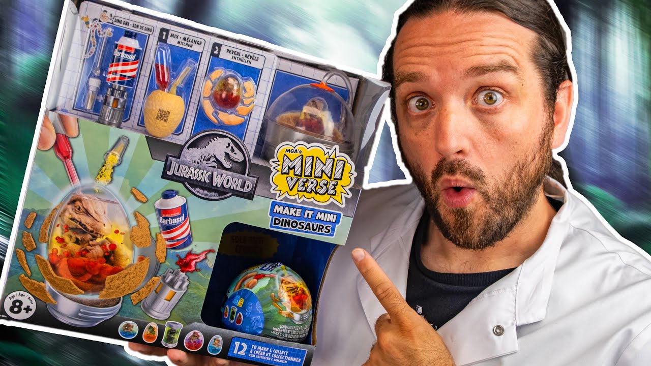 🔥MINIVERSE DINOS AUSGEPACKT🔥Jurassic World Display UNBOXING & REVIEW ...