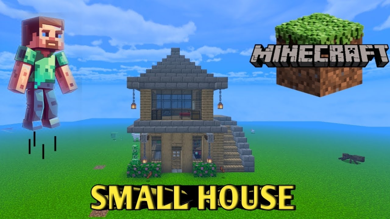 Minecraft small house easy to build - YouTube