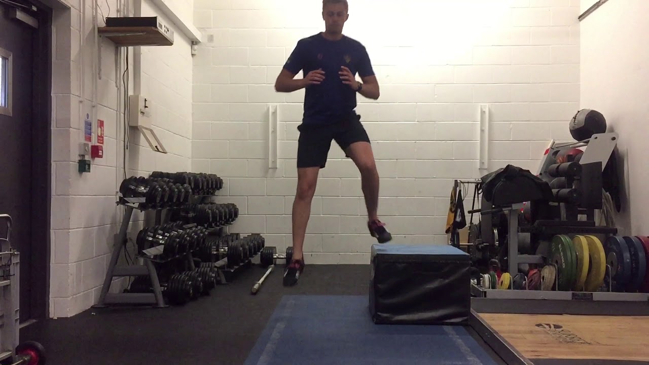 SL lateral drop landing - YouTube