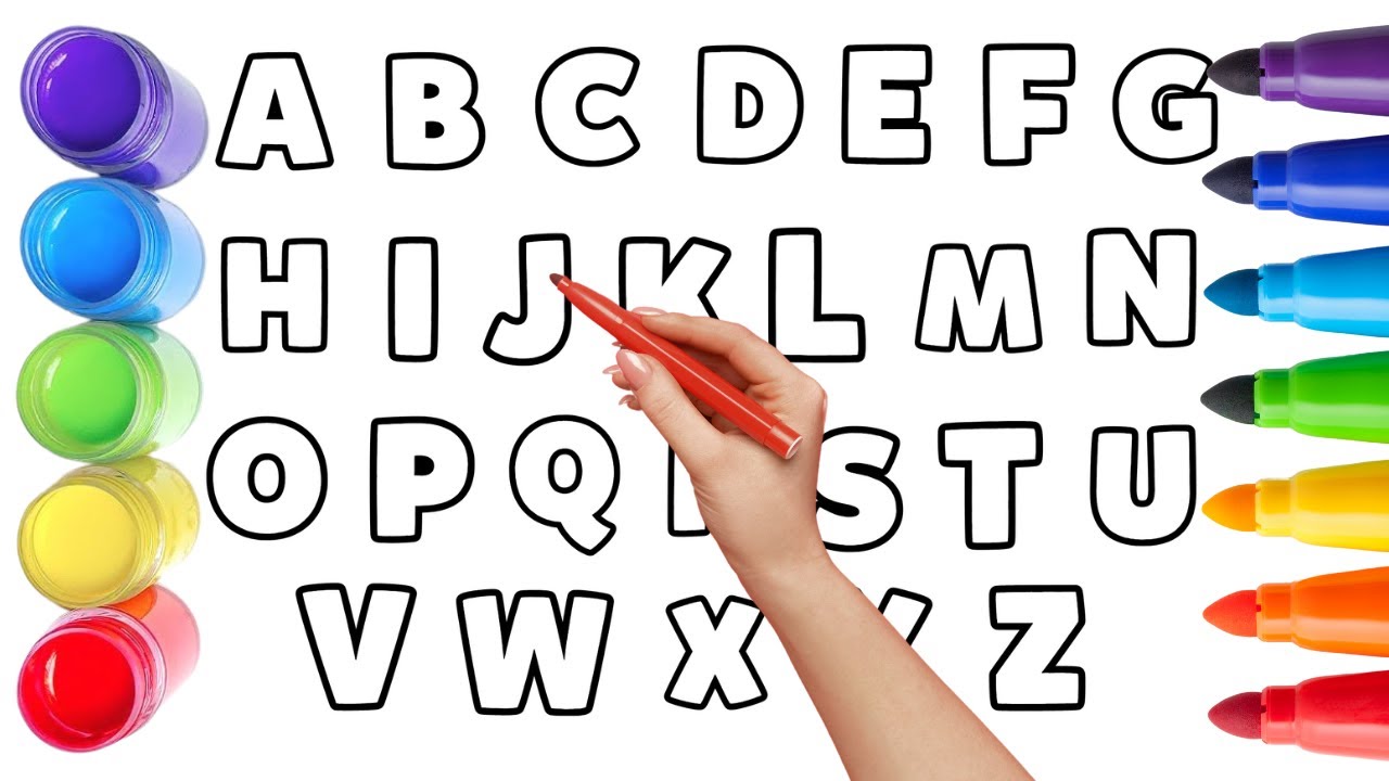 Learn to count, alphabet a to z, One two three, ABC, 1 to 100 counting ...