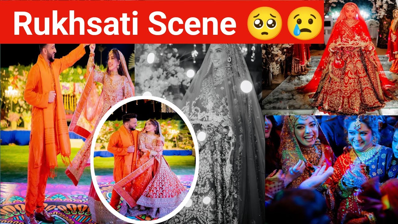 Arisha Razi Emotional Rukhsati Scene Made Everyone Cry - YouTube
