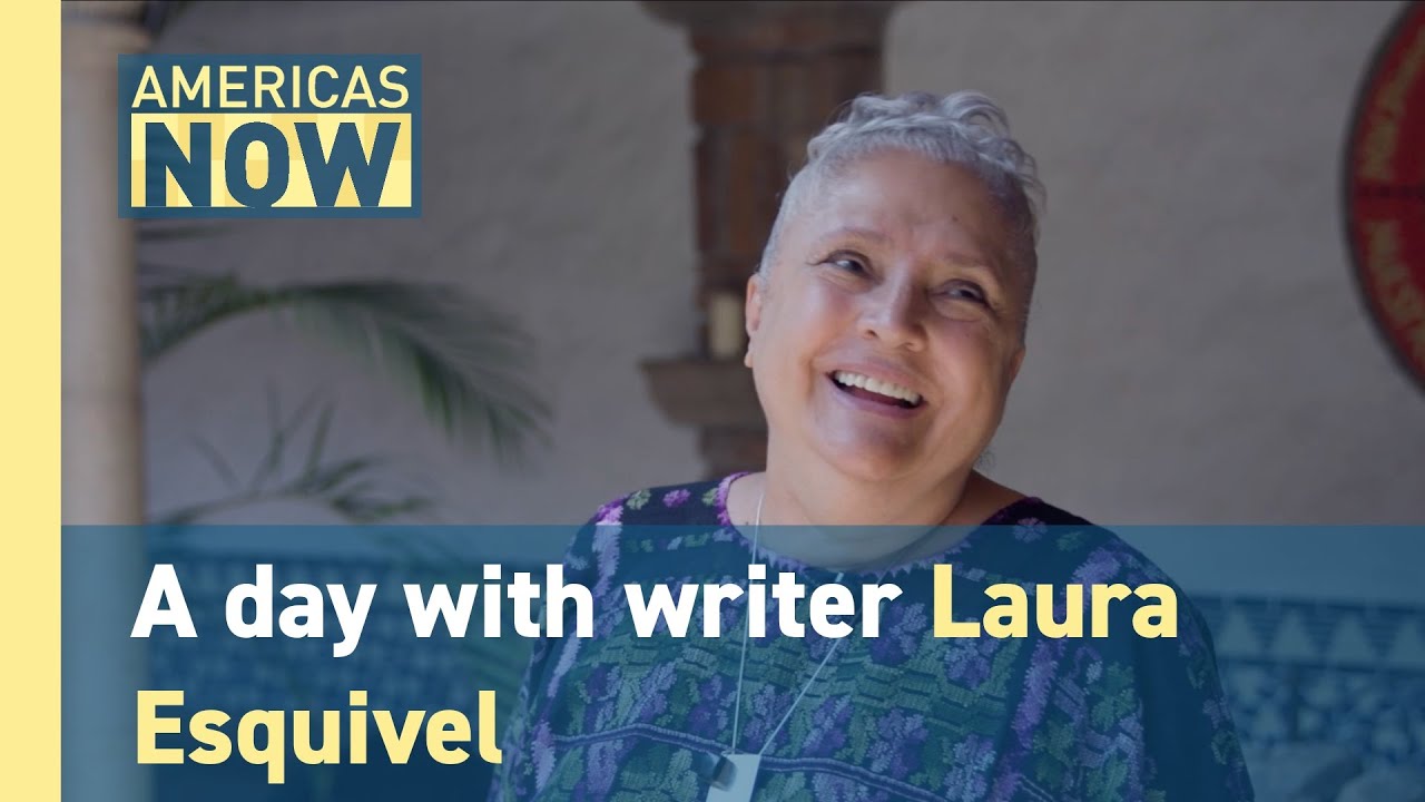 A day with Mexican novelist Laura Esquivel - YouTube