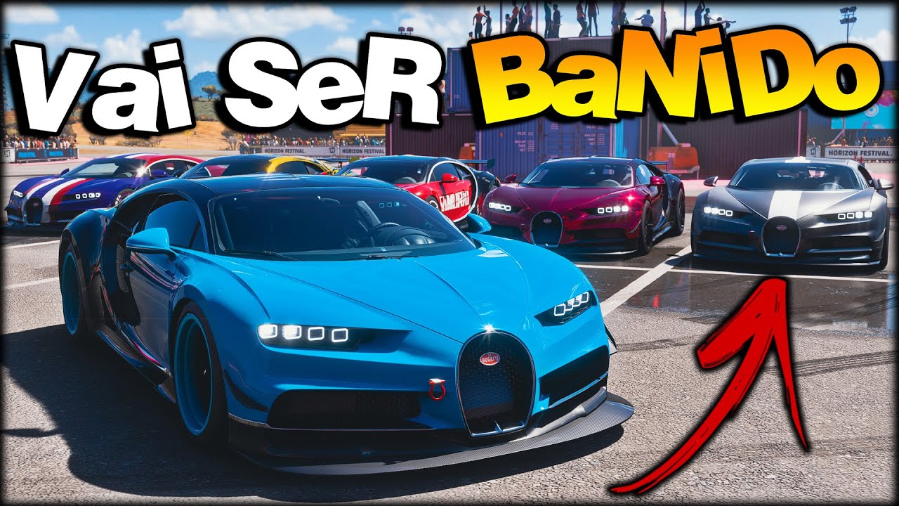 ELE MERECE LEVAR UM BAN - CARRO DE ROLETA FORZA HORIZON 5 ONLINE - YouTube