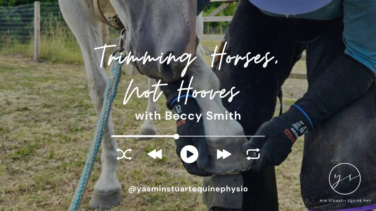#1 Trimming Horses NOT Hooves with Beccy Smith - YouTube