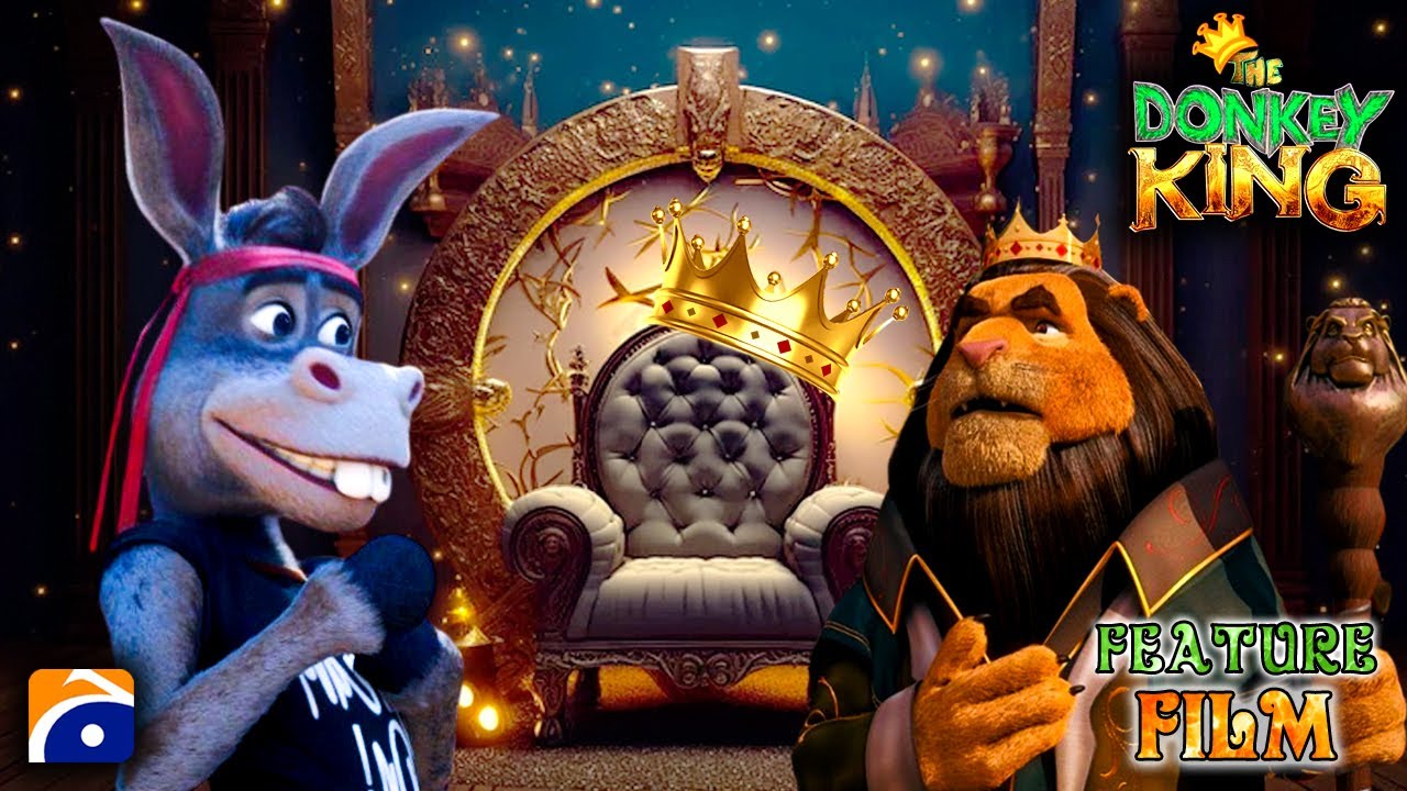 The Donkey King | Feature Film | Faisal Qureshi | Geo Animated Series ...