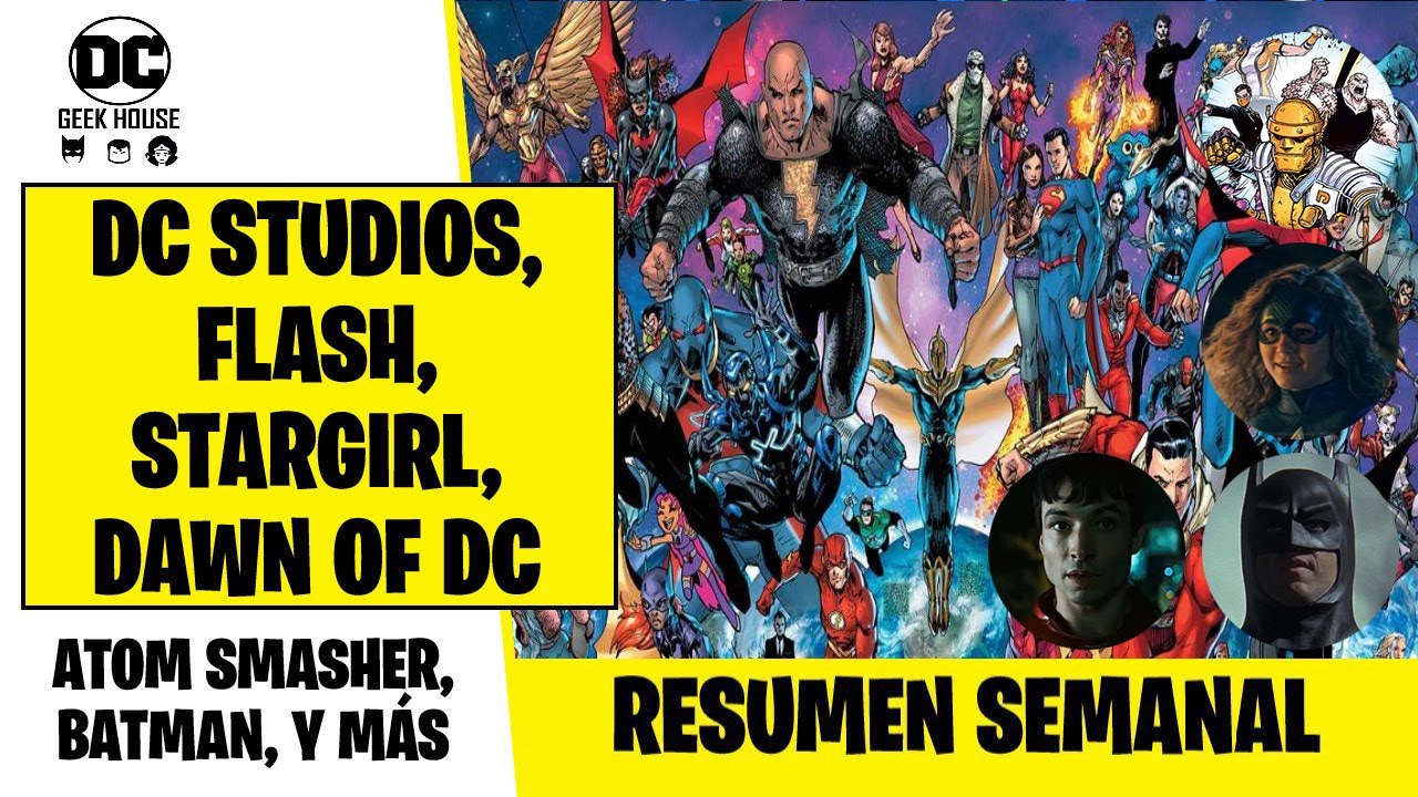 DC STUDIOS, FLASH, STARGIRL, DAWN OF DC, BATMAN, HBO MAX, LEGION OF ...