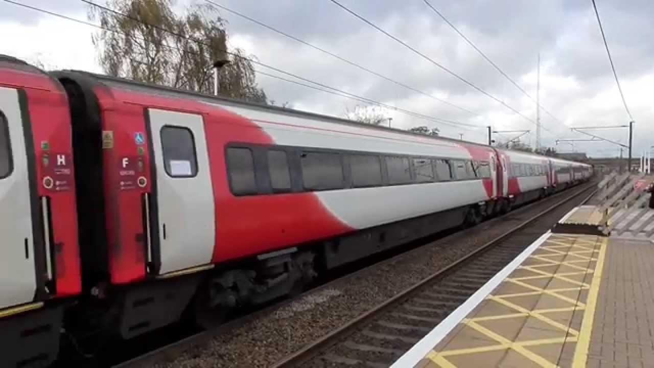 Virgin Trains East Coast 225 Departing Newark North Gate (09/11/15 ...
