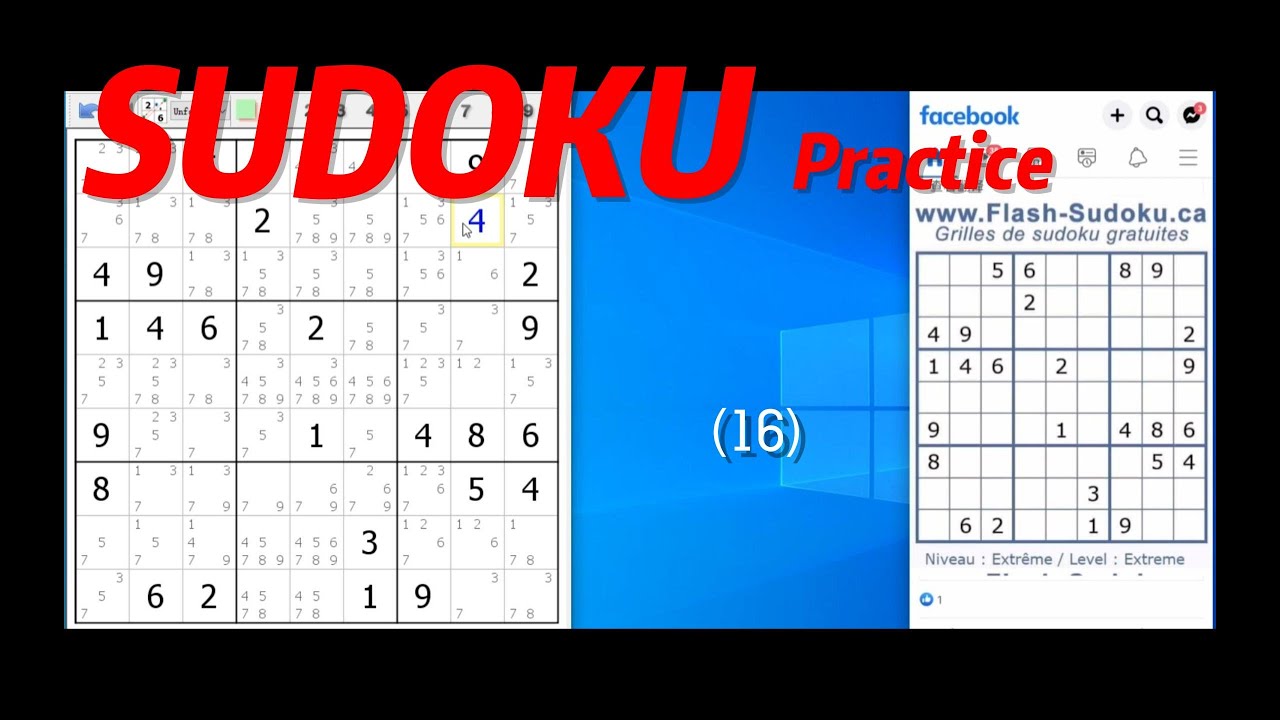 Sudoku Practice(16) #sudoku - YouTube