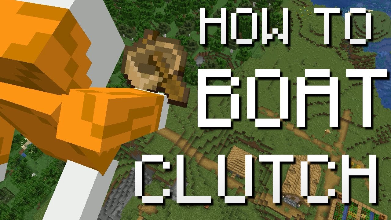 How to MLG Boat Clutch in Minecraft - YouTube