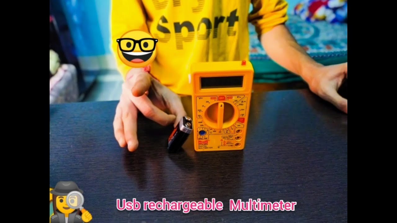 rechargeable multimeter#homemade #Hacker creation#youtube - YouTube