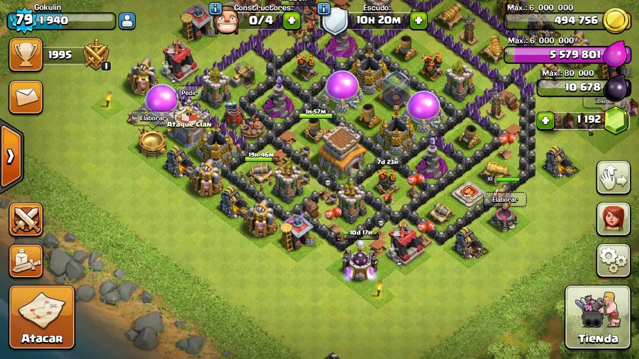 DISEÑO ALDEA TH8 | Modificaciones durante mejoras de defensa. - YouTube