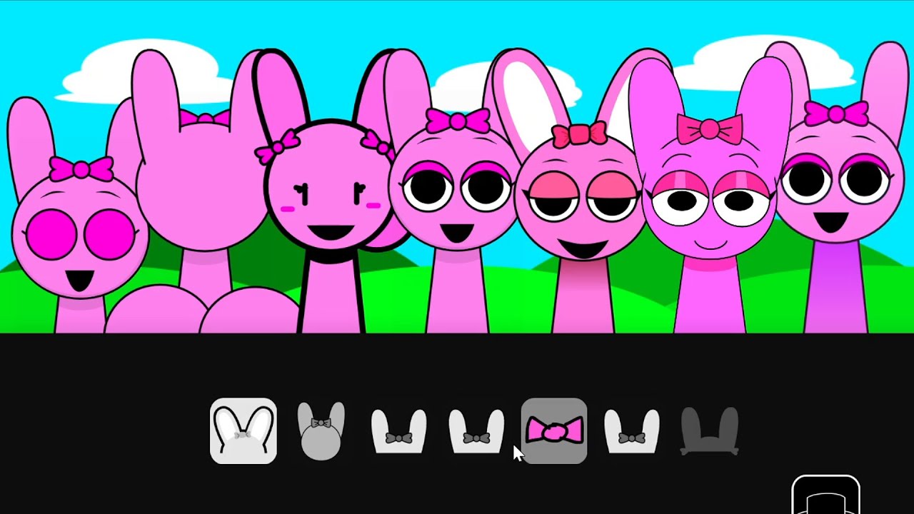 Every Pinki Singing Together (Sprunki Gyat, Retake, Scrunkly, Sprunked ...