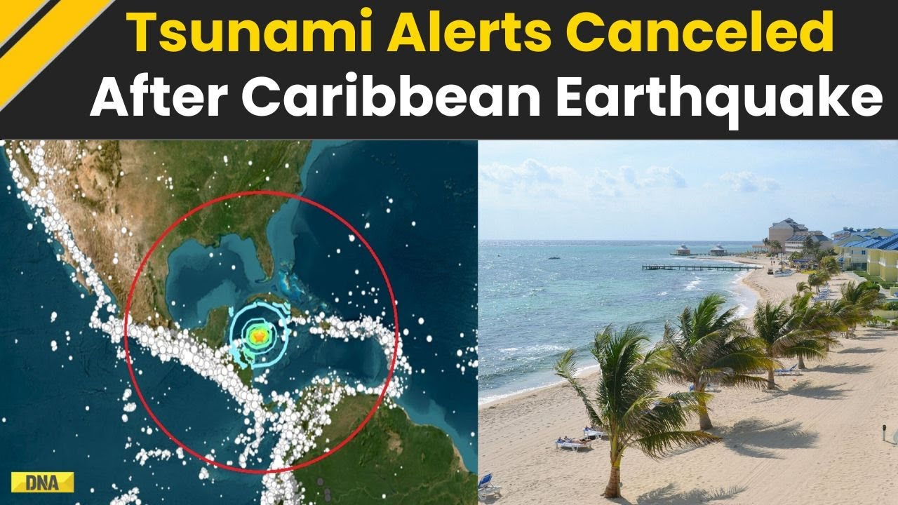 Tsunami Warning Canceled After 7.6 Magnitude Earthquake Rocks Caribbean ...