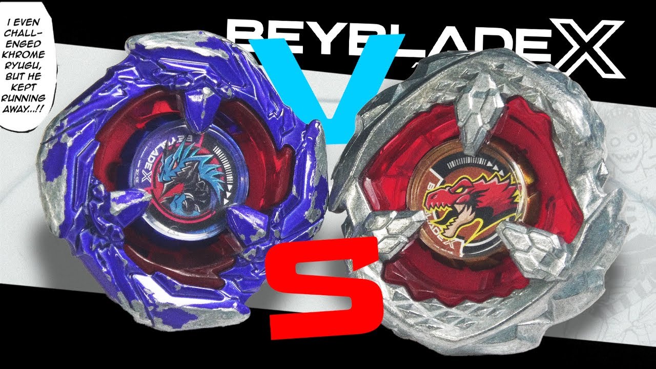 KHROME RAN! Tyranno Beat 4-70Q VS Cobalt Drake 4-60F Beyblade X Epic ...