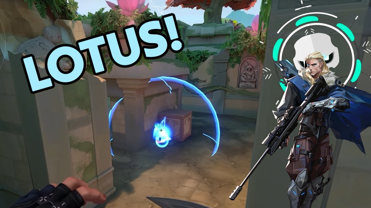 NEW valorant map LOTUS LINEUPS (sova) - YouTube