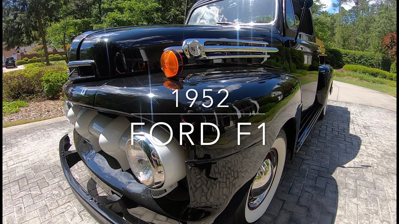 1952 Ford F1 - YouTube
