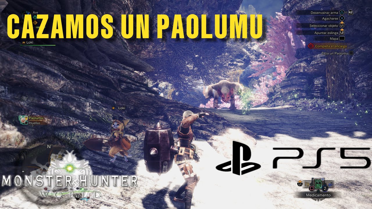 Cazamos un Paolumu | Monster Hunter World #mhw #monsterhunter #gaming # ...