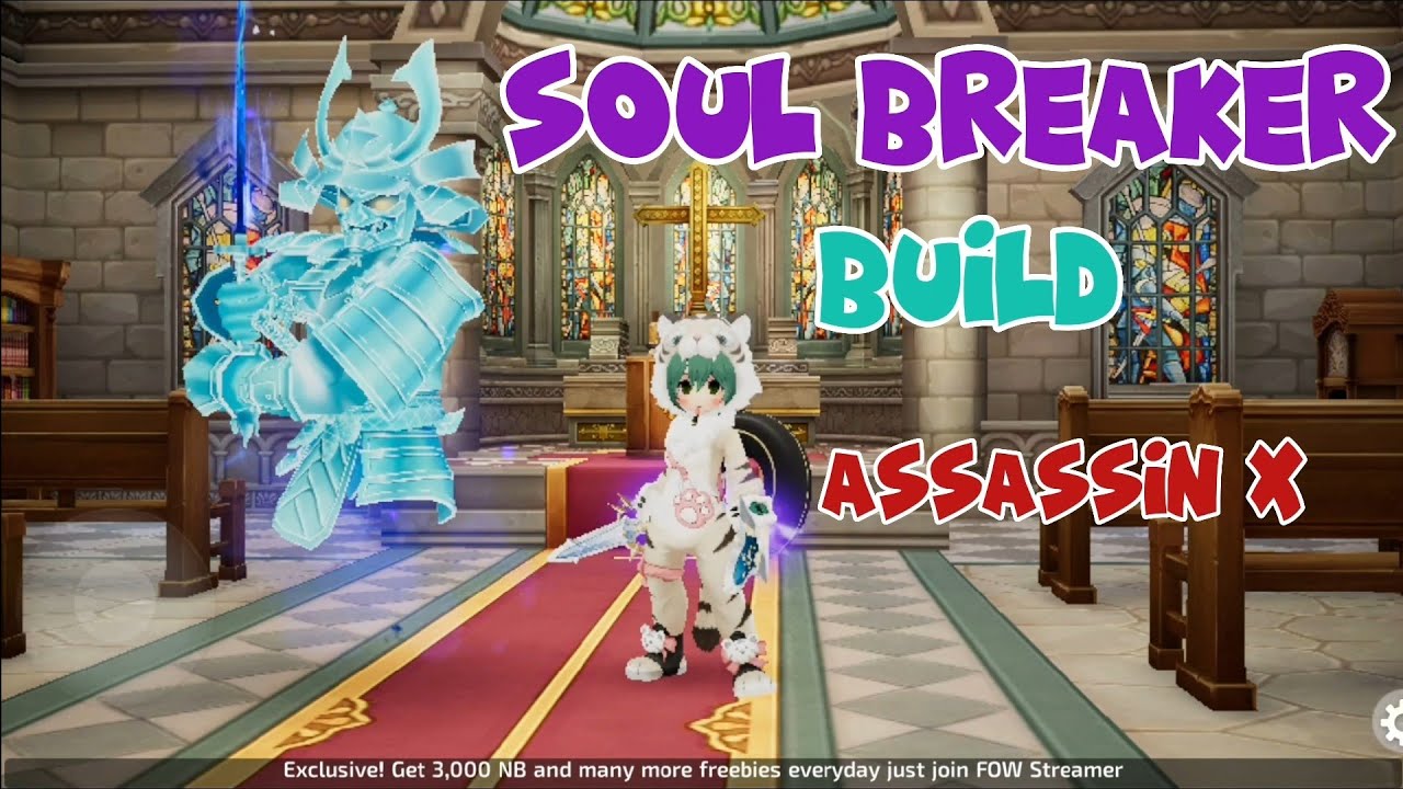 SOUL BREAKER BUILD ASSASSIN CROSS #ragnarokorigin #rooriginglobal # ...