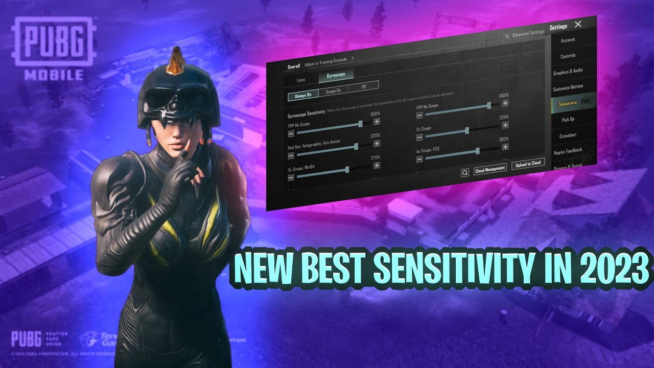 New Best Sensitivity settings for Pubg Mobile in 2023 |new best ...