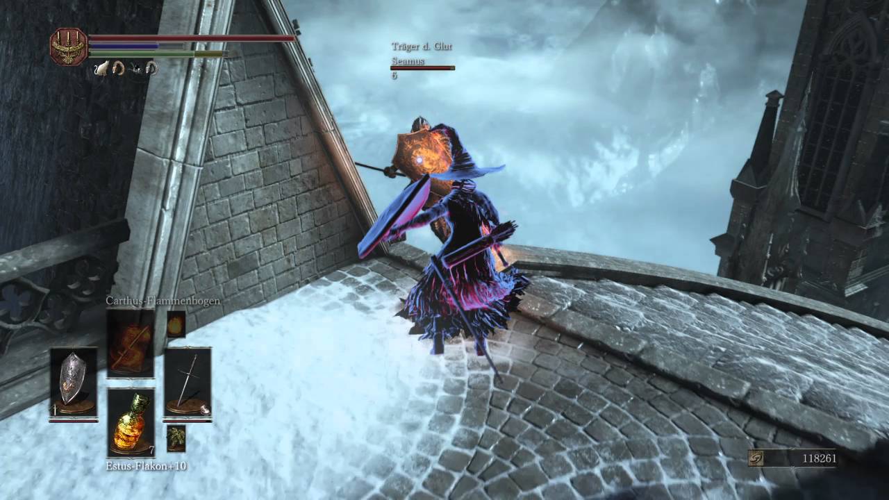 DARK SOULS 3 pvp estoc fall of death - YouTube