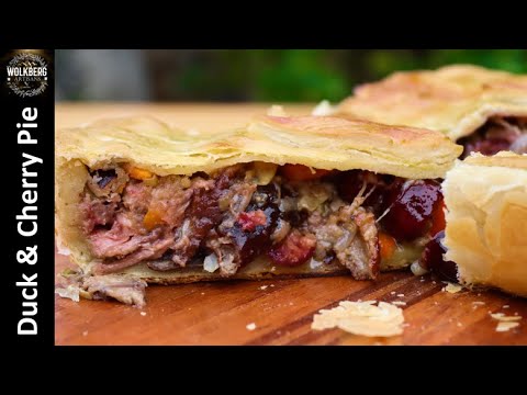 Smoked Duck And #Cherry Pie | Ginger And Soy Duck | How to make a pie ...