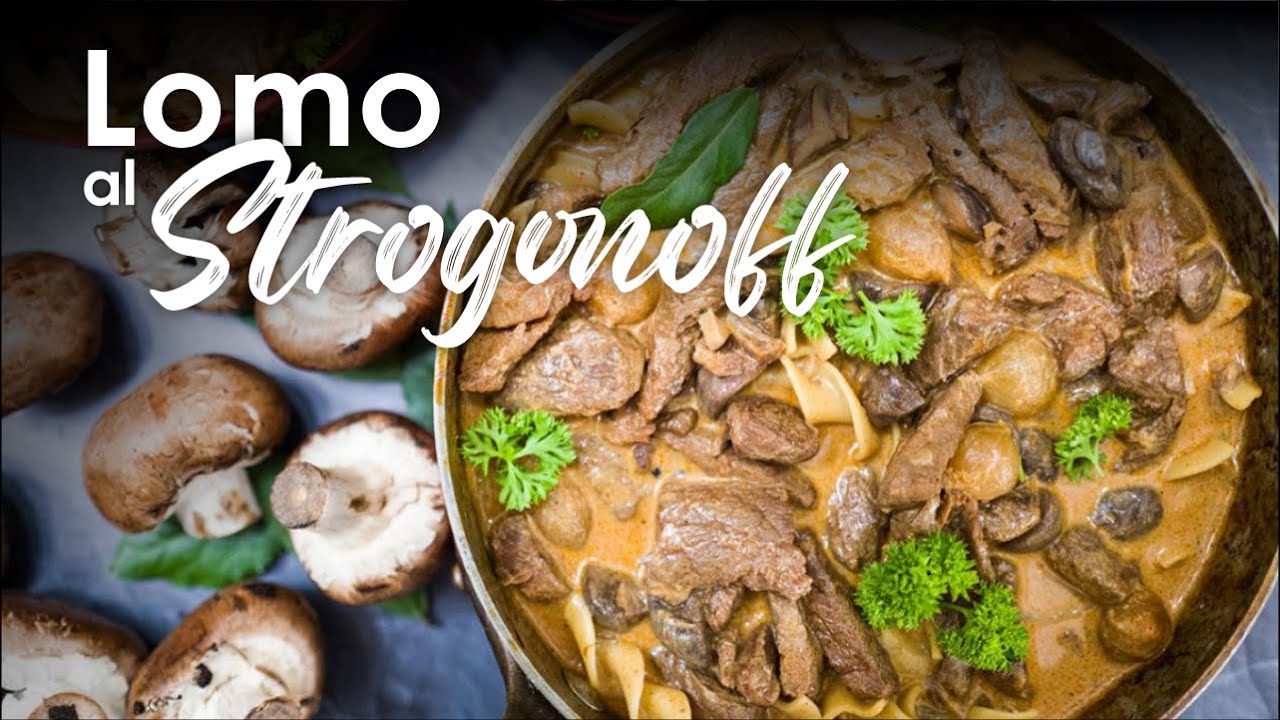 LOMITO AL STROGONOFF | SABORES DEL PERÚ - YouTube