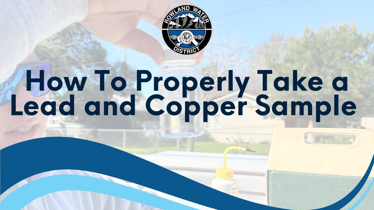 How to Properly Take a Lead and Copper Sample - YouTube