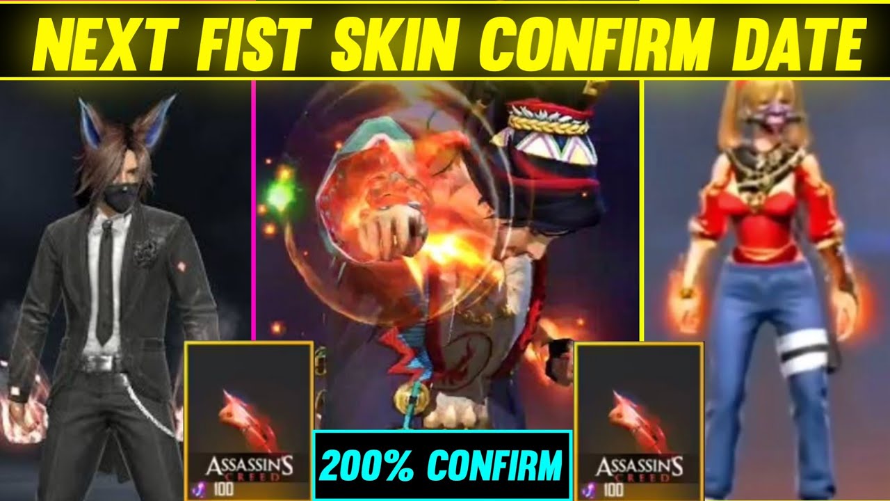 NEW FIST SKIN FREE FIRE | NEXT FIST SKIN FREE FIRE | NEW FIST SKIN KAB ...