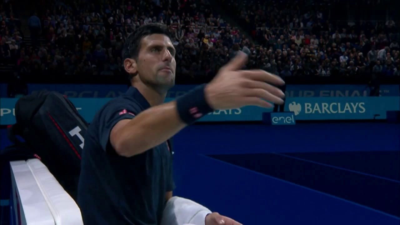 Novak Djokovic angry on umpire - YouTube