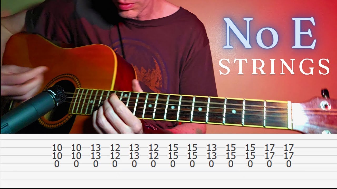 Playing with the E Strings Removed - YouTube