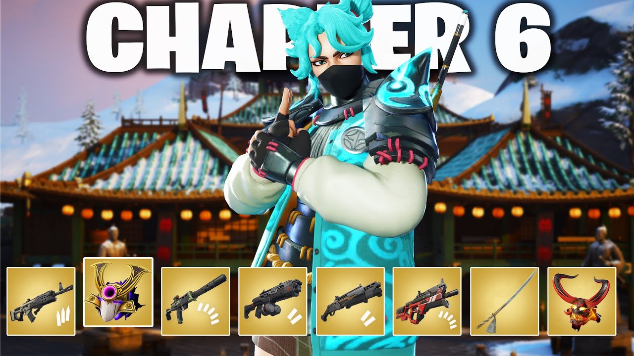 CHAPTER 6 MYTHICS Solo vs Squads "Zero Build" Gameplay HIGH Elimination ...