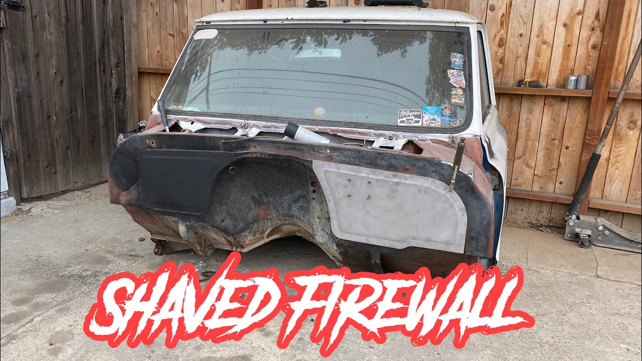 How to Smooth a Firewall of a C10!(Kustom) - YouTube