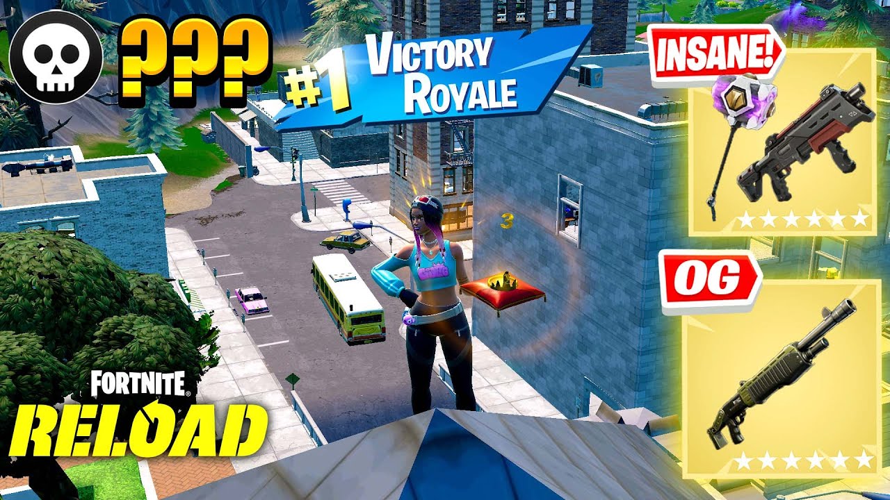 OG Fortnite Reload | MYTHIC Havoc Shotgun +PUMP Shotgun in 1 Game (0. ...