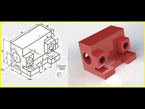 SolidWorks Tutorial for Beginners Learn How to Design a Part - 07 - YouTube