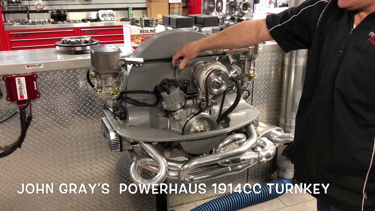 POWERHAUS VW Built 1914cc Aircooled Engine - YouTube