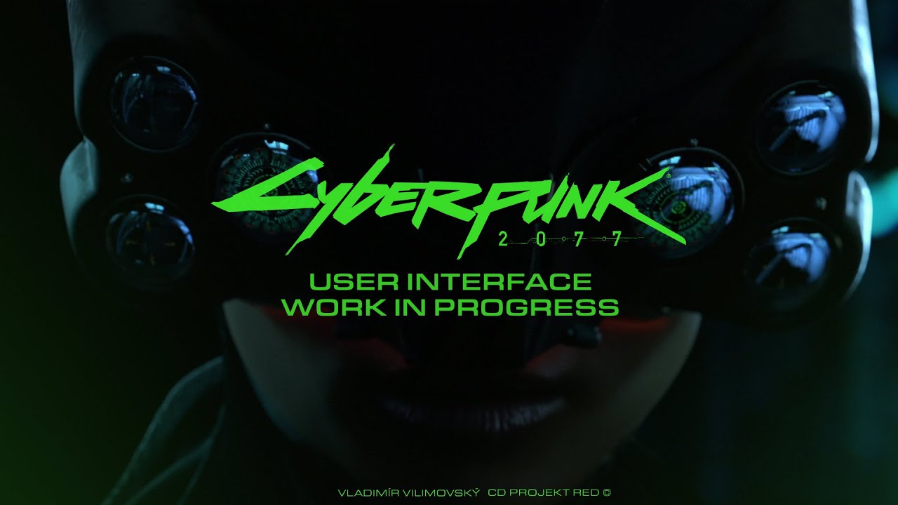 Cyperpunk 2077 User Interface — Work In Progress - YouTube