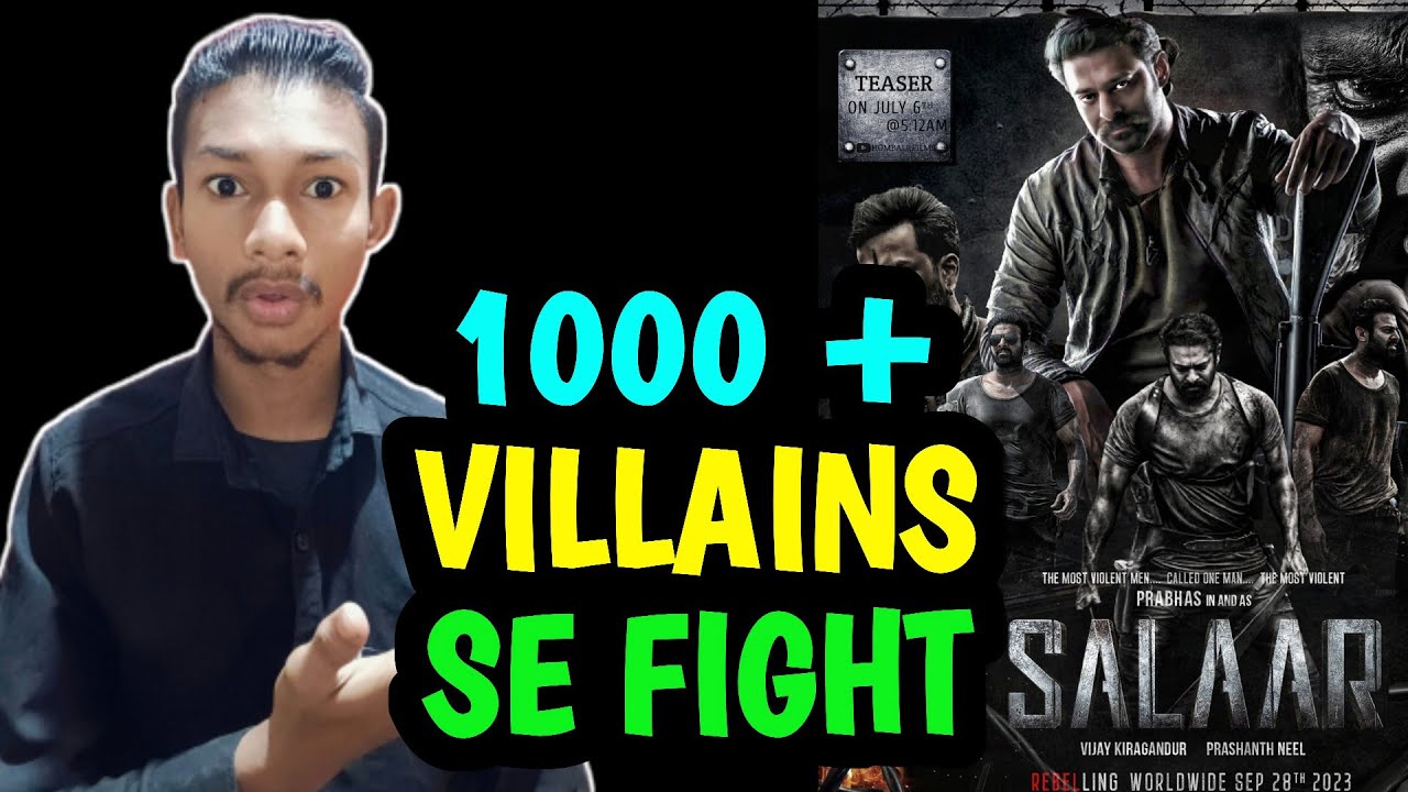 1000 Villains Fight Scene In Salaar Movie Update | Salaar Latest Update ...