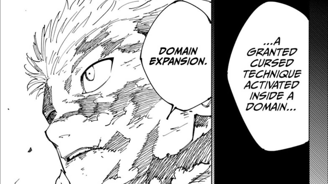 Jujutsu Kaisen Chapter 264 Yuji and Sukuna at it again can Yuji Domain ...