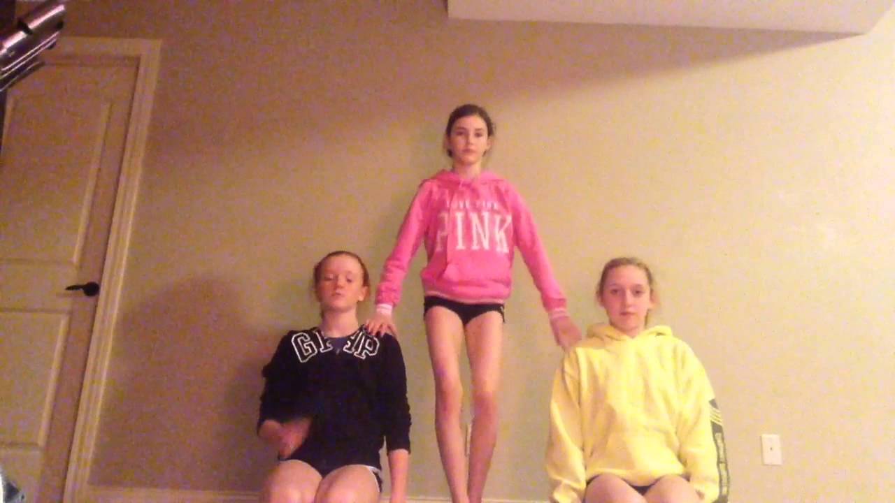 3 Person Acro Stunts - YouTube