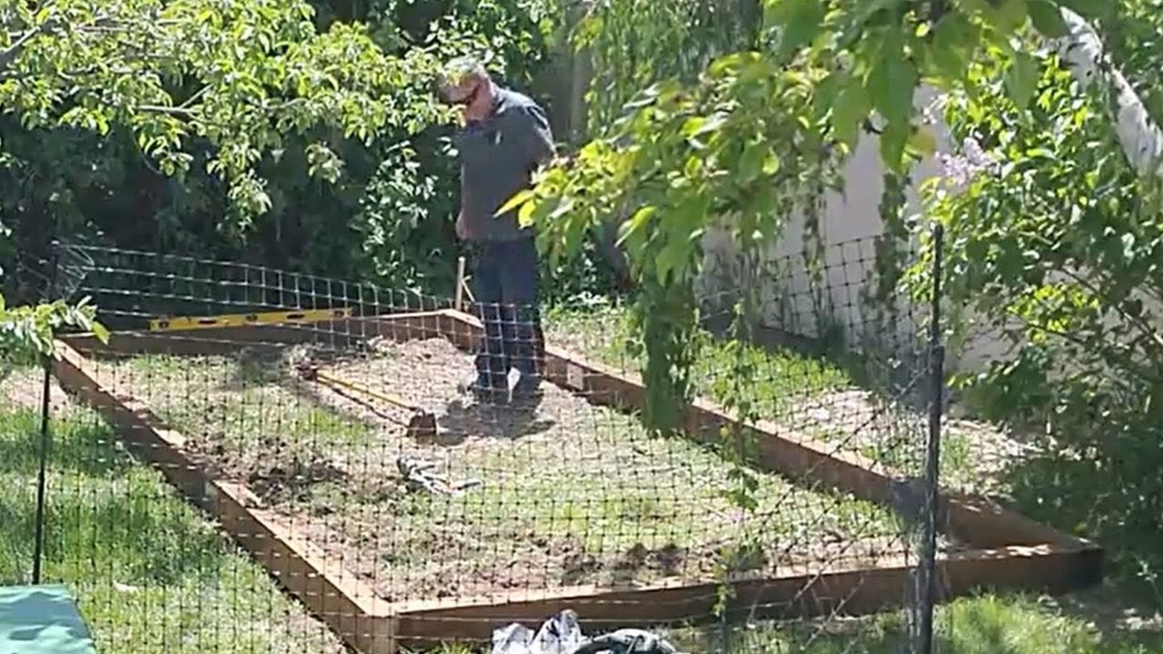 Building My Chicken Coop Part 1 - The Foundation - YouTube