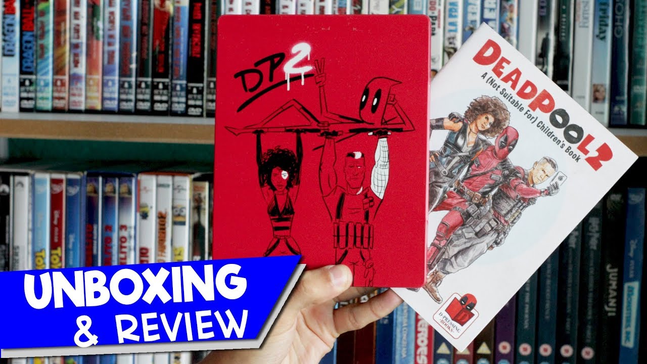 UNBOXING & BLURAY MENU REVIEW | DEADPOOL 2 (STEELBOOK) Blu-ray - YouTube