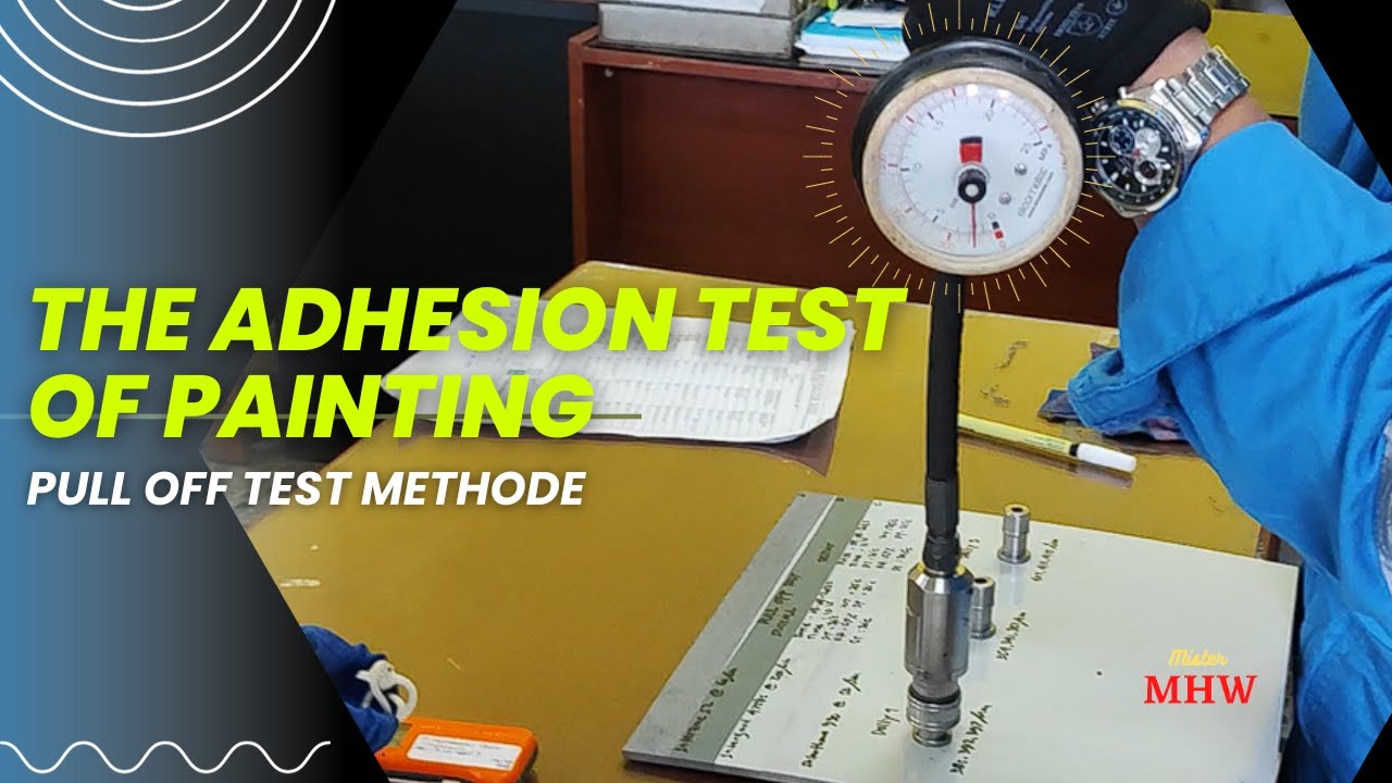 Painting Adhesion Testing Using Pull-Off Method - YouTube