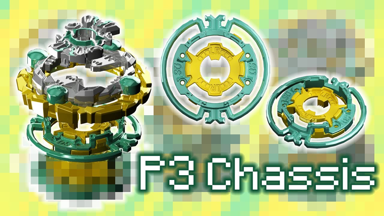 Ω Project - Part 3: Chassis - Beyblade Design & Modeling - Beyblade ...
