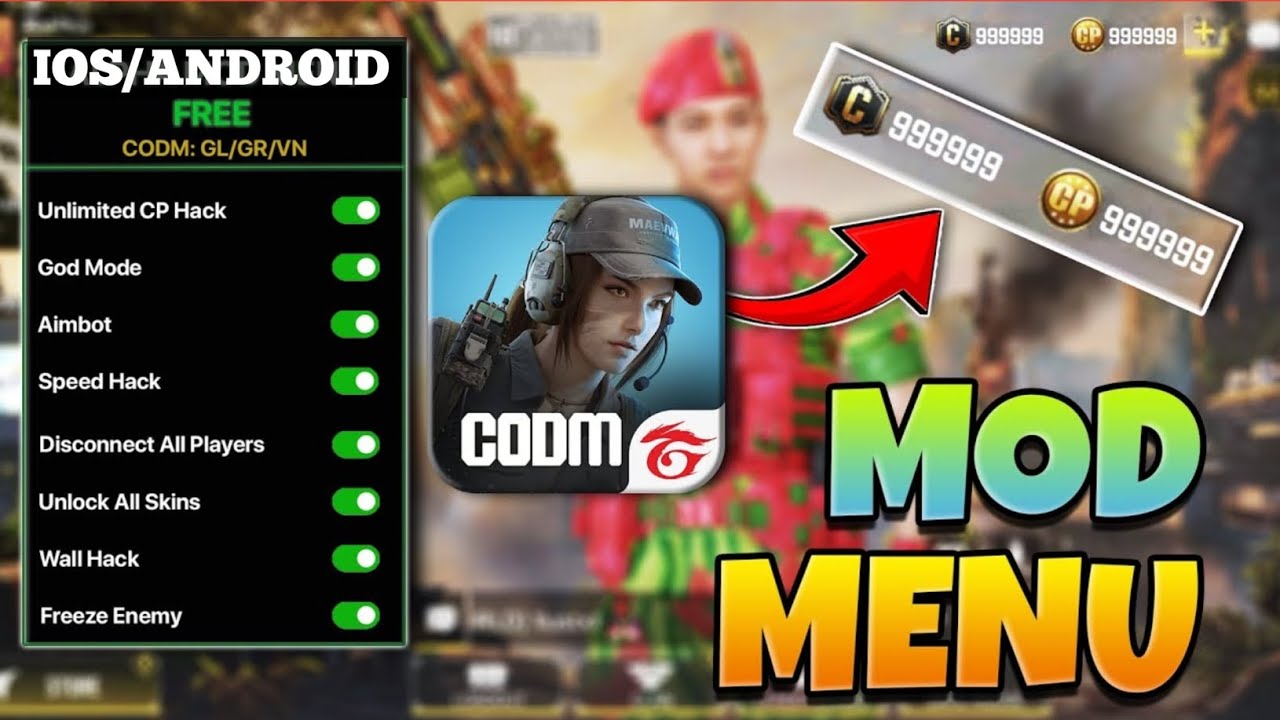 NEW UPDATE! | Call of Duty: Mobile MOD MENU 1.0.48 1.6.48 | 1.8.48 | 1. ...