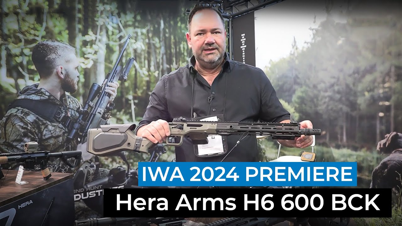 Hera Arms H6 600 BCK + 762 NEW with flooded barrelf + IWA Specialmodel ...